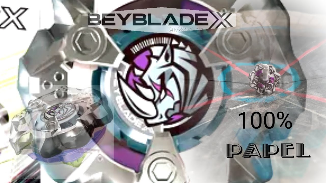 Aprende a hacer un Beyblade X Casero/ Fácil y Rápido ️👌🏼💯% Papel. - YouTube