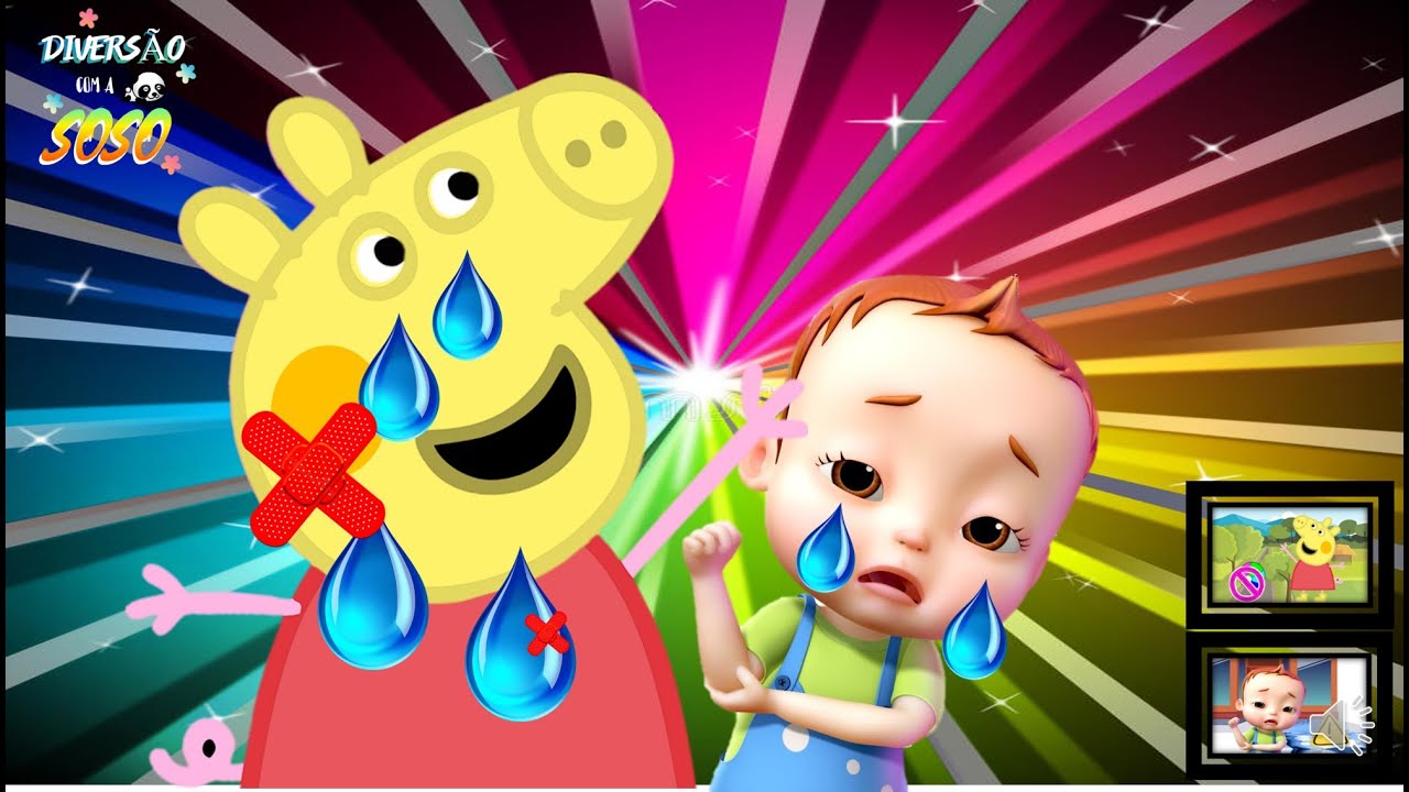 THE BOO BOO SONG COM PEPPA PIG / KIDS SONGS (Peppa Pig) The Boo Boo ...