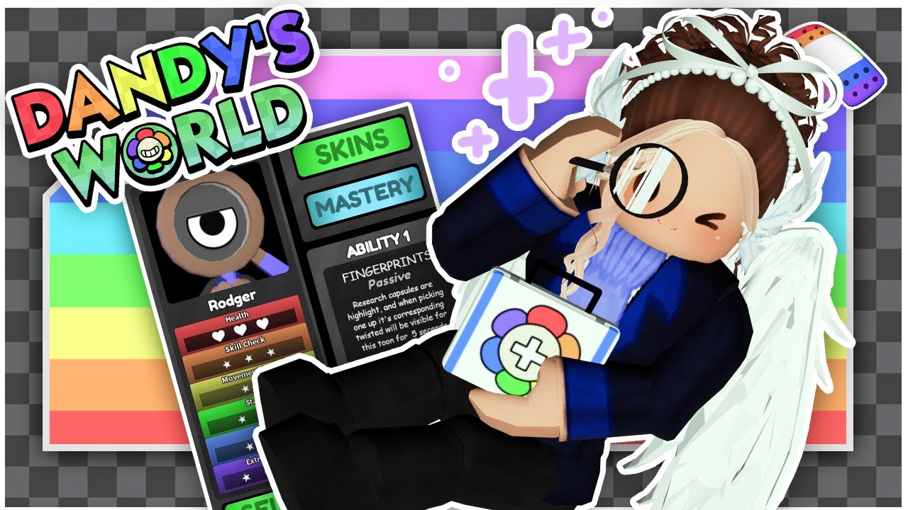 I GOT ROGER | Dandy's World Gameplay | Roblox Gameplay - YouTube