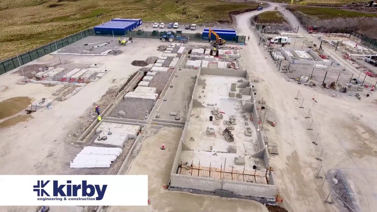 Grousemount 114MW Windfarm Project delivered by Kirby - YouTube