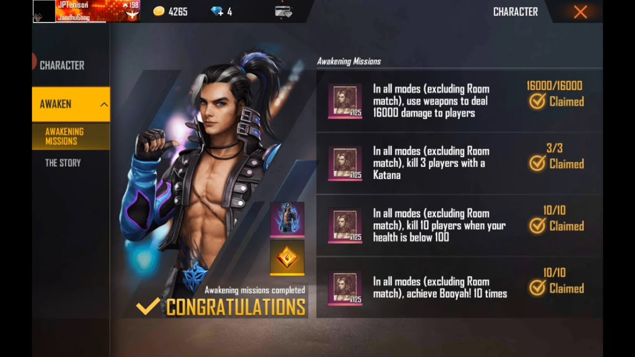 Hayato "Firebrand" (Art of Blades) | Awakening Hayato | Garena Free ...