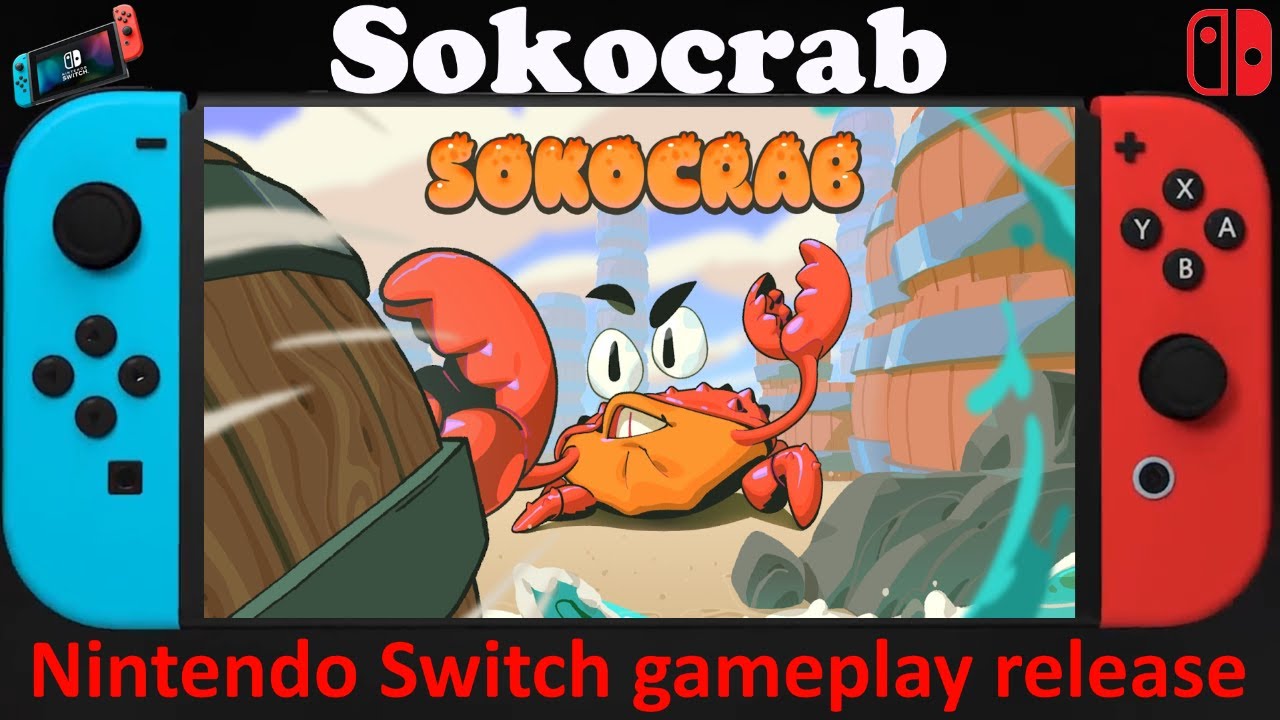 Sokocrab - Nintendo Switch gameplay release - the cunning crab - YouTube