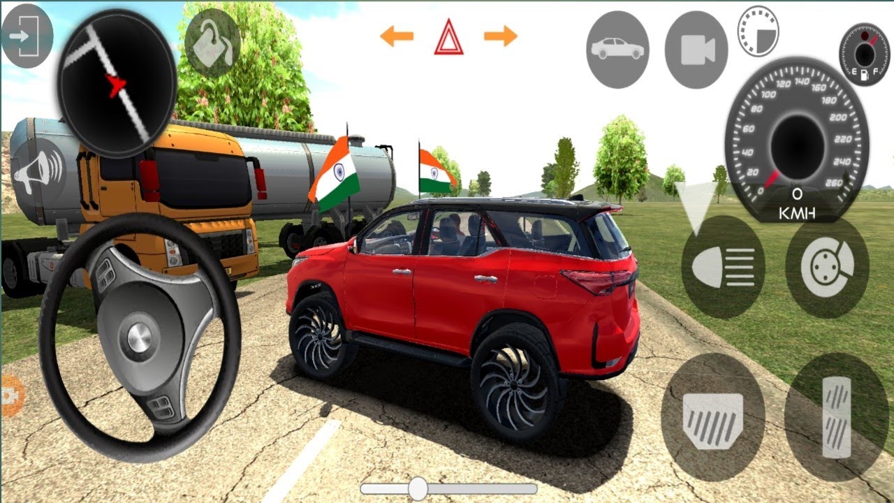 Fortuner Legender Full Off-road On Village Road || Car Wala Game ...