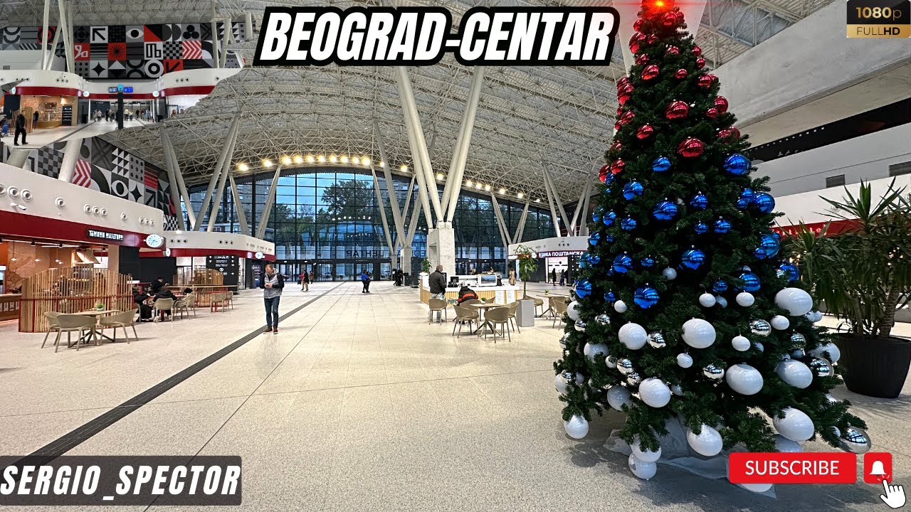 Železnička stanica Beograd - Centar kompletan obilazak stanične zgrade ...
