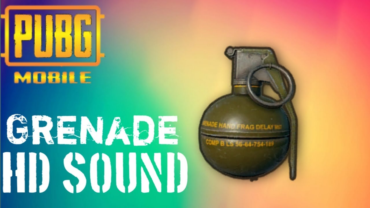 PUBG GRENADE HD SOUND. - YouTube