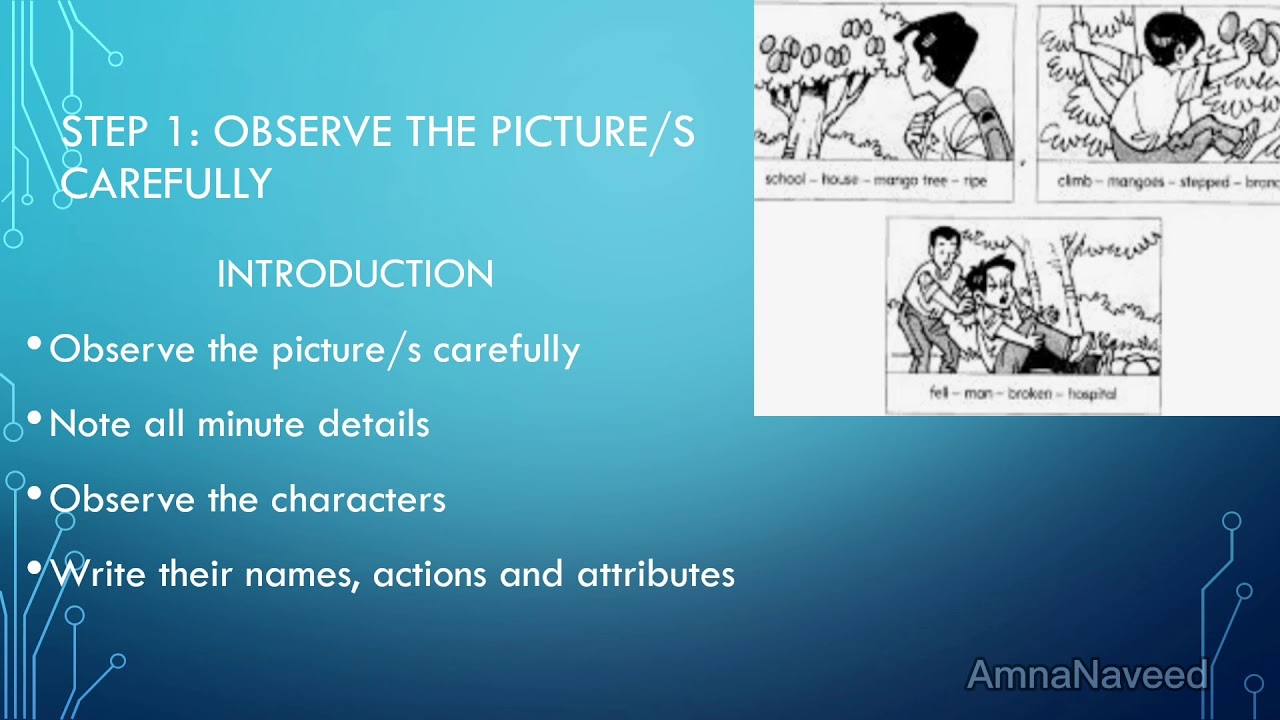 Writing Story from Picture - YouTube