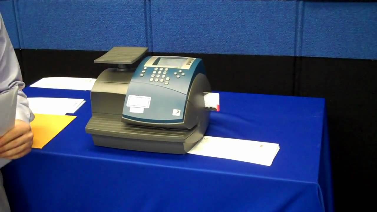 FP Optimail 30 Postage Meter from Whitaker Brothers - YouTube