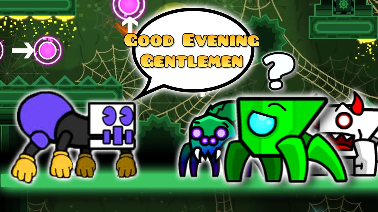 This level is ONLY spiders | Geometry Dash - YouTube