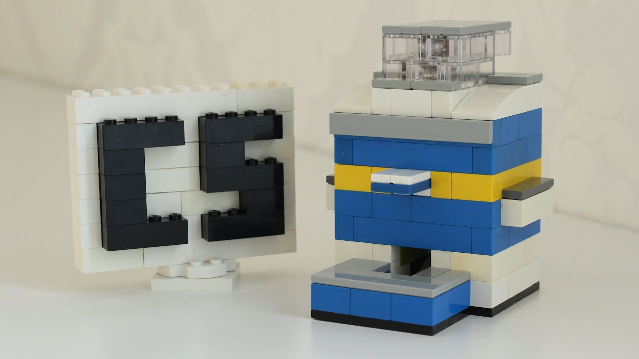 LEGO - Dispenser with TUTORIAL Video Instructions (How To Build) - YouTube