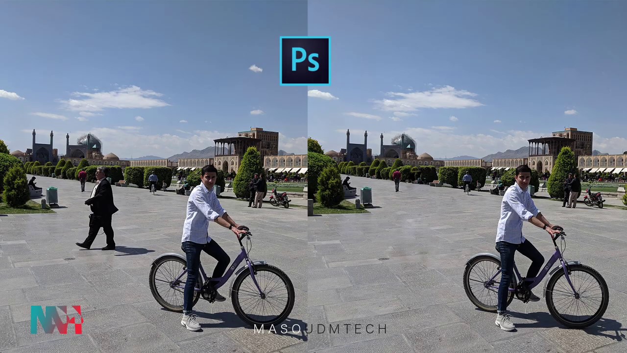 How To Remove Objects In Photoshop Youtube