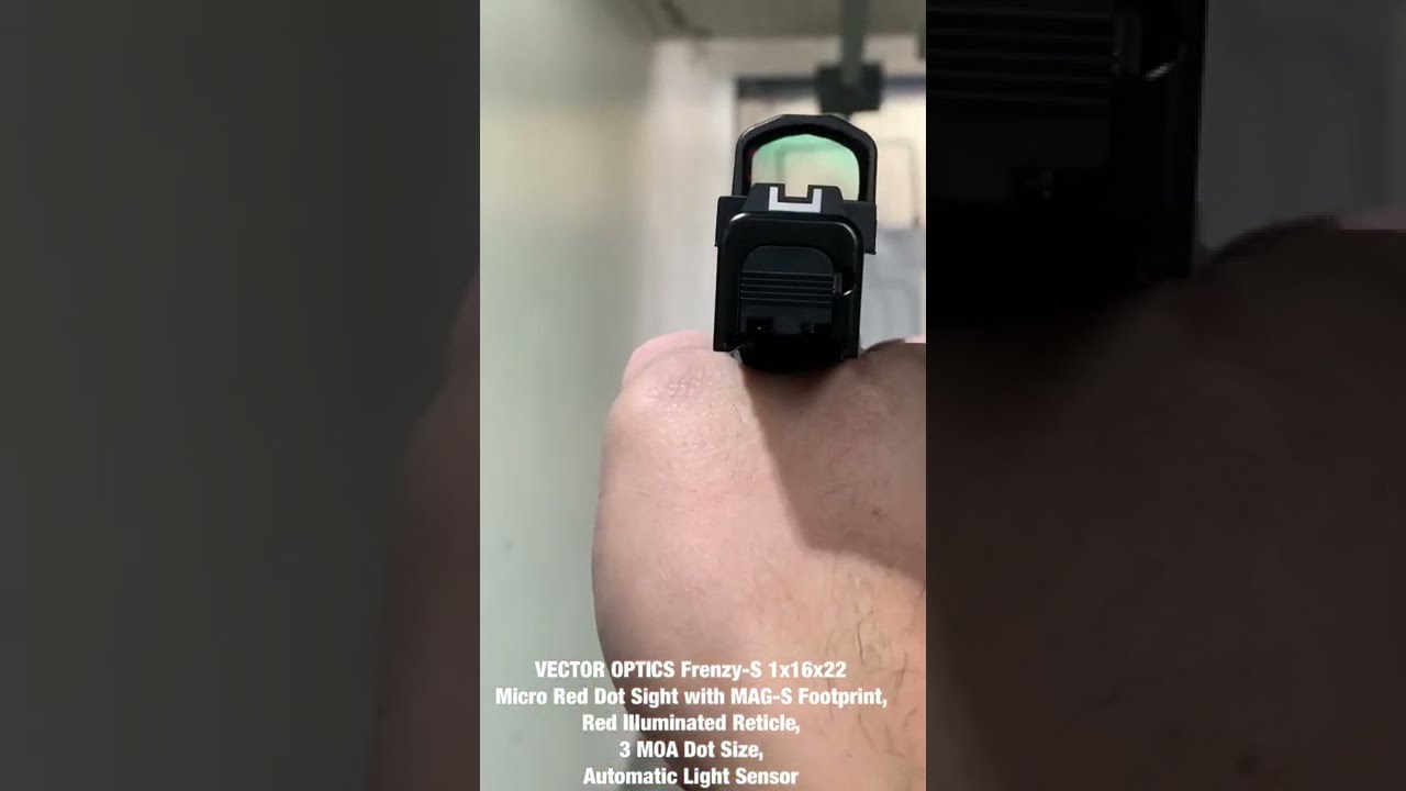 Vector Optics Frenzy Micro Red Dot Glock 48 - YouTube