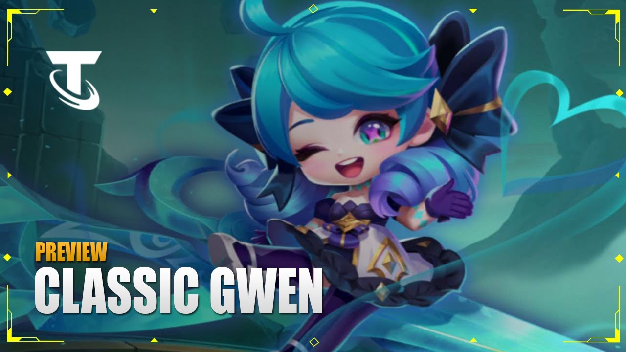 Classic Gwen Chibi Preview (Chinese Server) - Teamfight Tatics - YouTube
