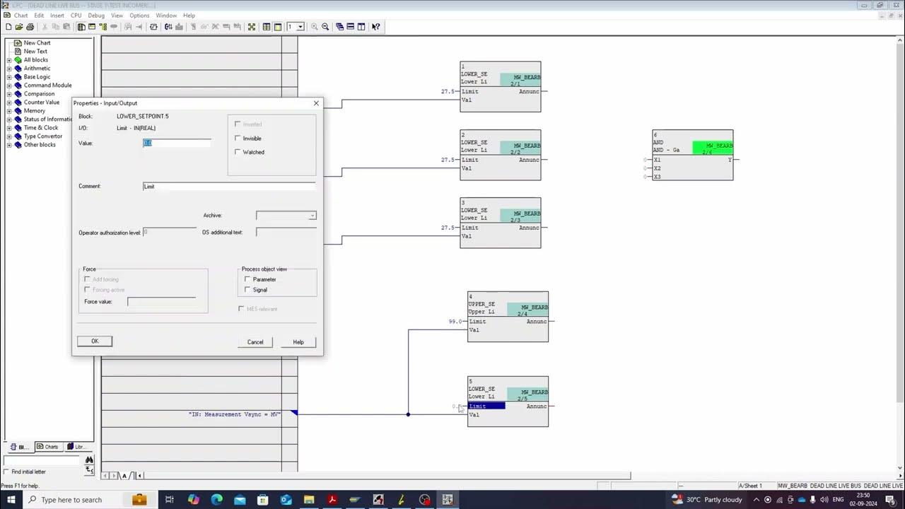 Siemens Relay Complete Logic Configuration | DIGSI 4 | CFC - YouTube