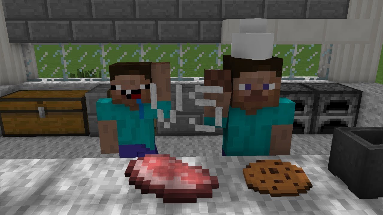 Steve Pro VS Steve Noob Cooking competition (''lomba memasak ...