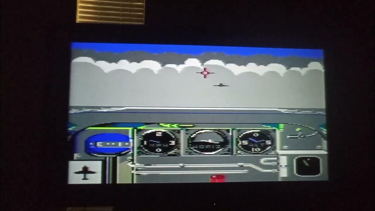 Ace Of Aces Atari 7800 Original Library Review - YouTube