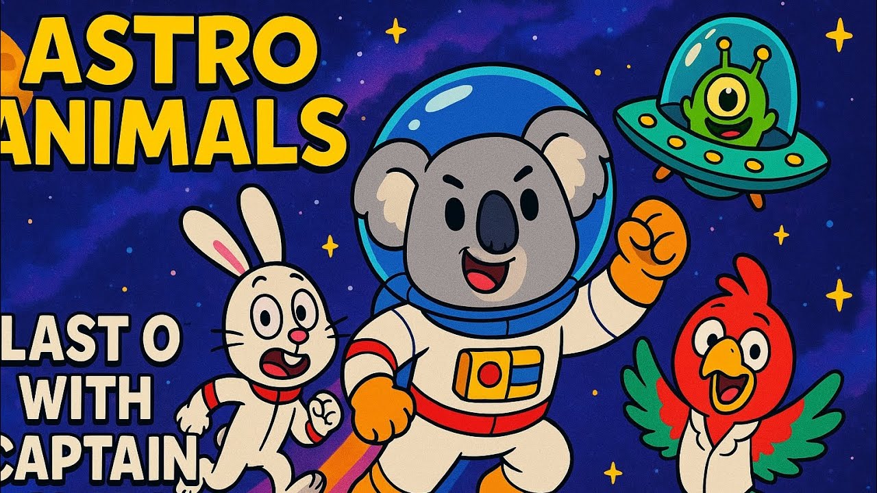 ' Astro Animals: Blast off with Captain Koala! ' - YouTube