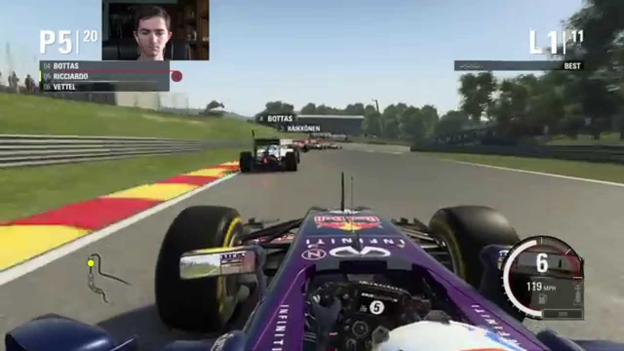 F1 2015 [PS4] - Round 11/19 [Belgian Grand Prix] - YouTube