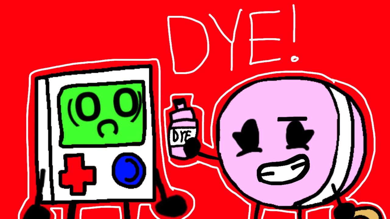 “It’s Time To Dye!” Object Battle - YouTube