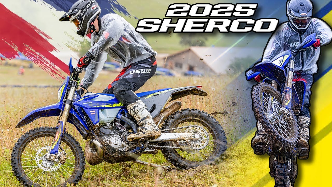 RIDING THE 2025 SHERCO SE 300 🇫🇷 2 STROKE WIDE OPEN! - YouTube