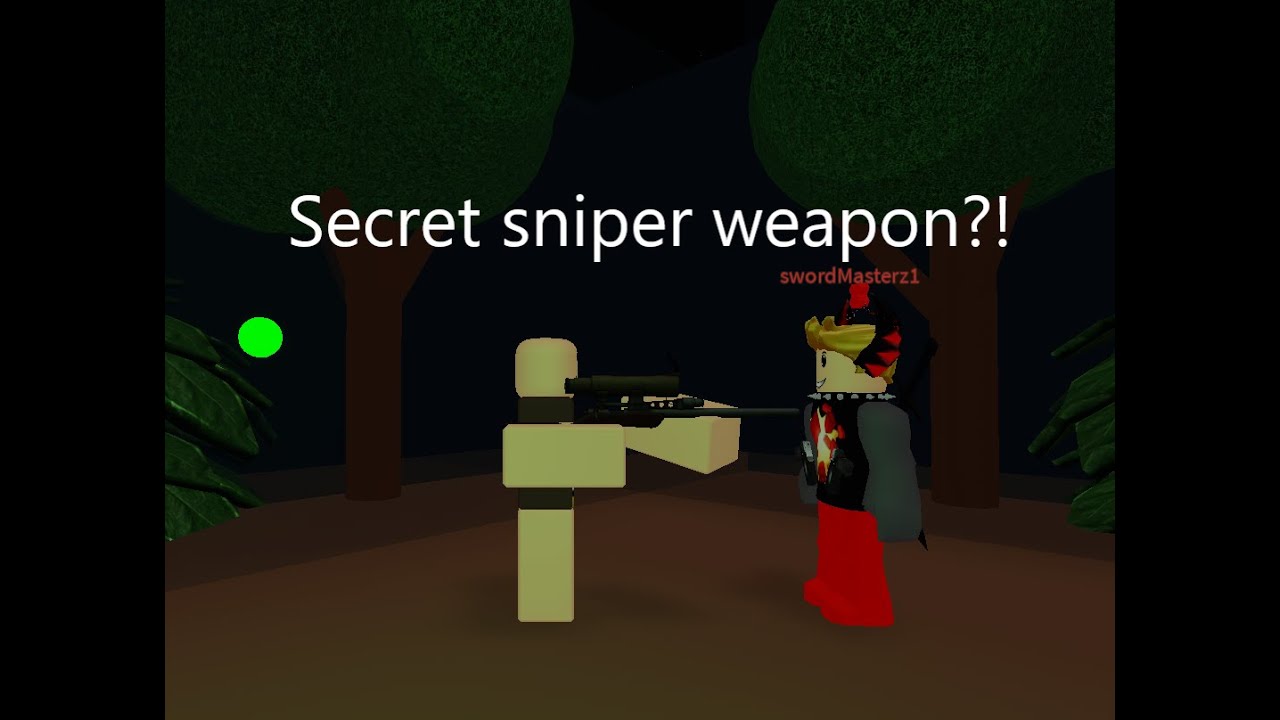 Secret Sniper weapon in Infectious Smile | Roblox - YouTube