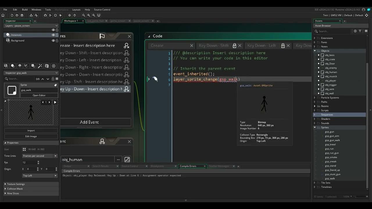 Devlog 4. Sprite changes - YouTube