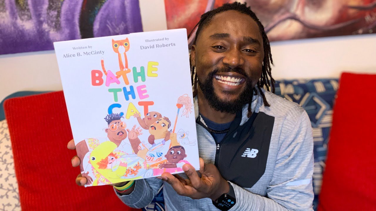 BATHE THE CAT by ALICE B. McGINTY illustrated by DAVID ROBERTS - YouTube