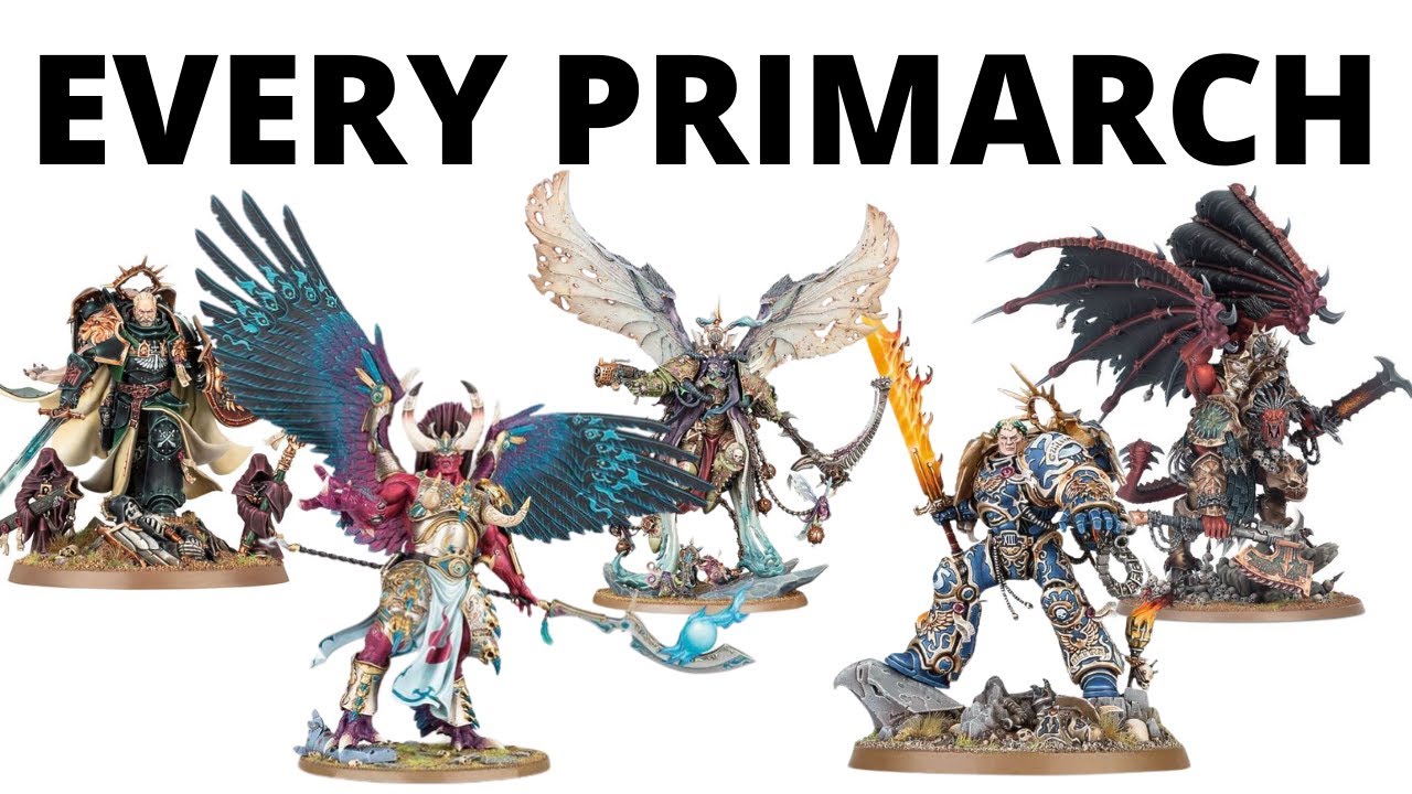 Ranking Every Primarch in Warhammer 40K 10th Edition - YouTube