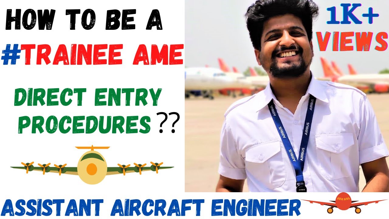 How To Be A TRAINEE AME DIRECTLY | GATE Holder Entry | GET AME ...