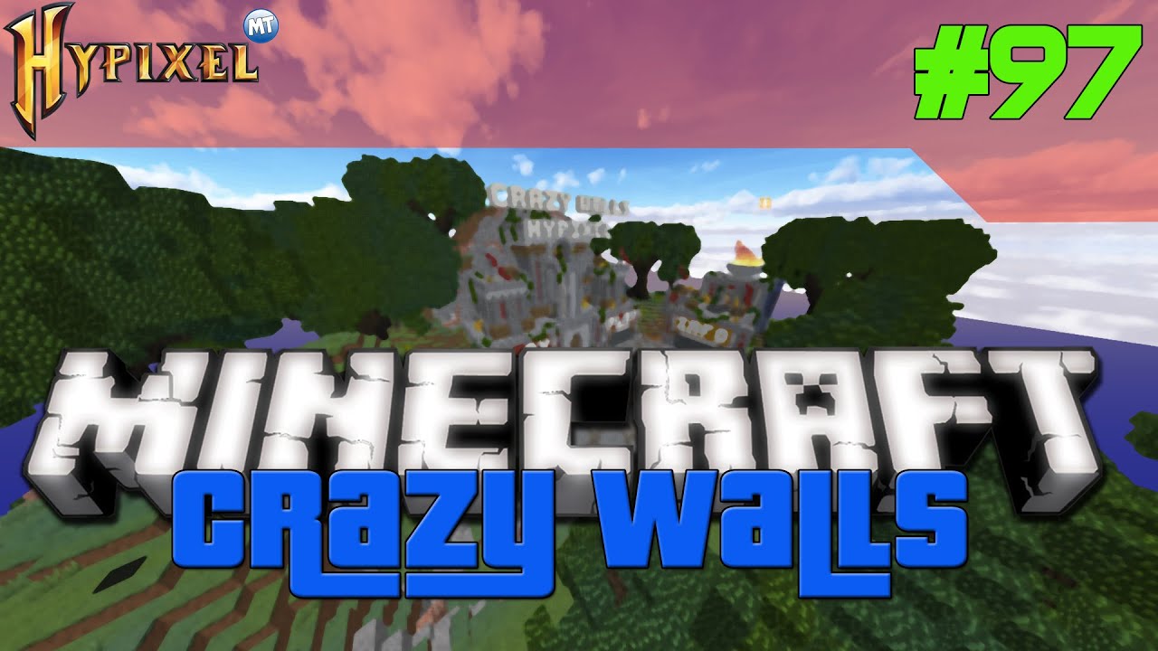 Minecraft - Crazy Walls : Hypixel #97 - YouTube