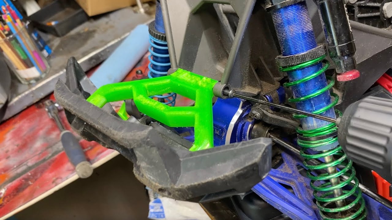 New Xmaxx Bumper From Rapid RC! Check it out! - YouTube