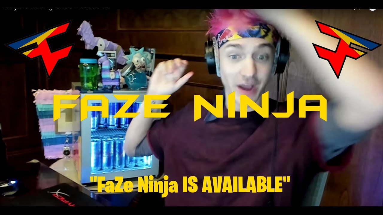 Ninja Joining FAZE!? - YouTube