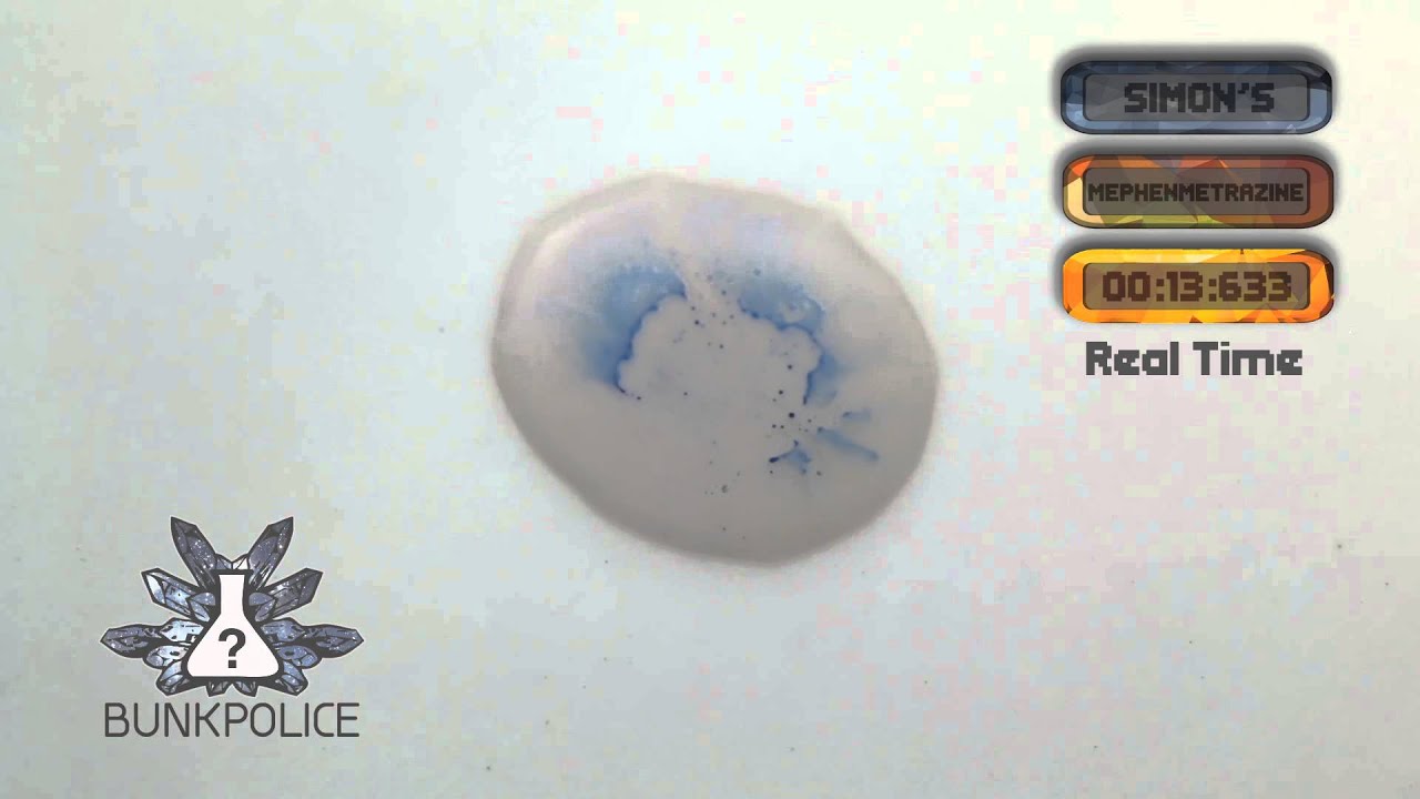 Mephenmetrazine - Simons Reagent - Normal Test Kit - Bunk Police - YouTube