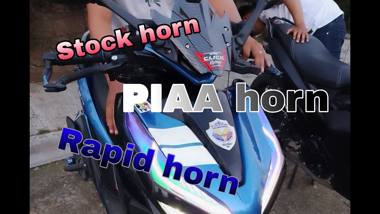 3 modes horn... stock horn, loud horn and rapid horn.. combo lights ...