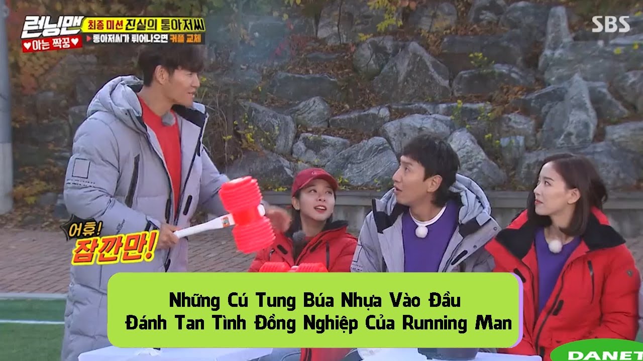 RUNNING MAN VIETSUB | Những Cú Tung Búa Nhựa Vào Đầu Đánh Tan Tình Đồng ...