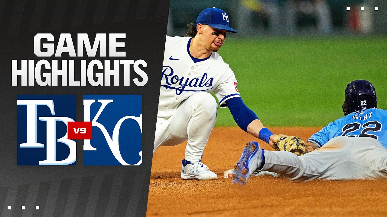 Rays vs. Royals Highlights (7/2/24) | MLB Highlights - YouTube