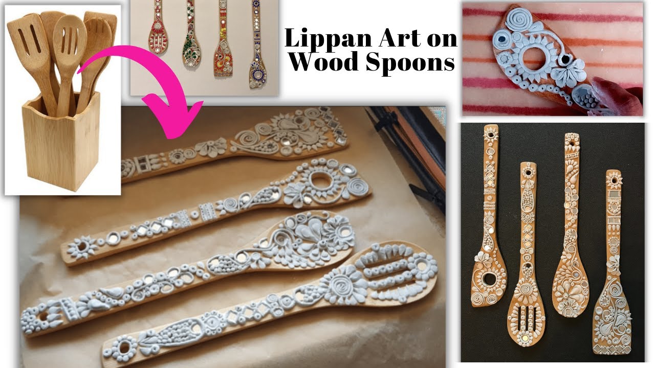 This Art Work you might have never seen before on Wooden Spoons | DIY ...