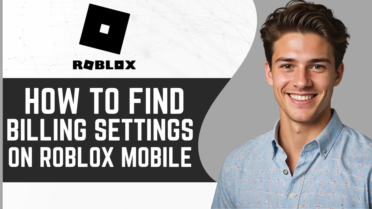 How To Find Billing Settings On Roblox Mobile 2024 - YouTube