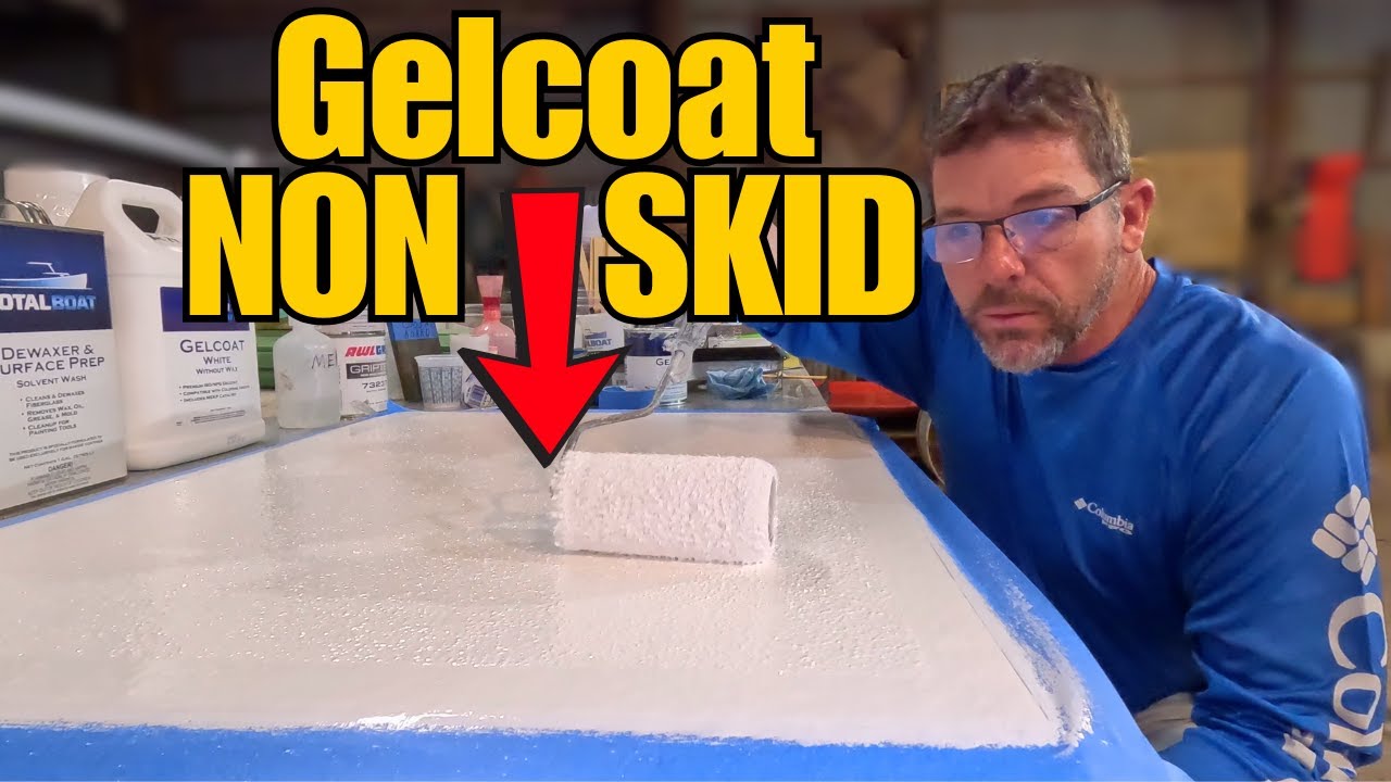 How to Apply Gelcoat NON SKID! (Pro Tips & Tricks) - YouTube