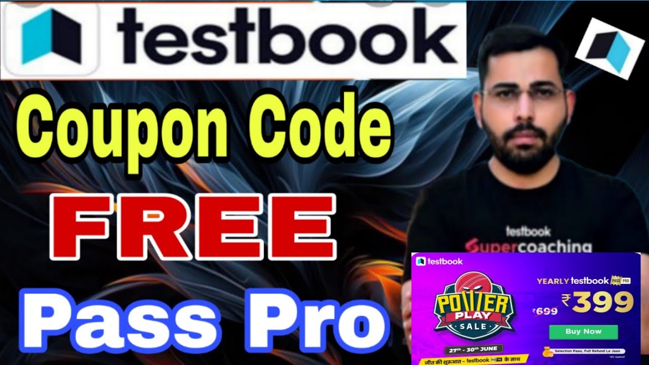 TESTBOOK PASS PRO COUPON CODE || TESTBOOK COUPON CODE FREE TODAY ...