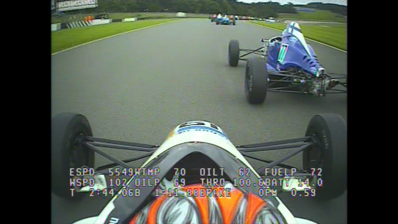 MSA Formula Ford 19.7.09 Donington Race 2 Dan de Zille onboard by ...