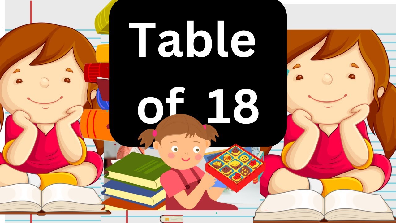 Table of 18 | table of eighteen |18 table | tables |#learntables # ...