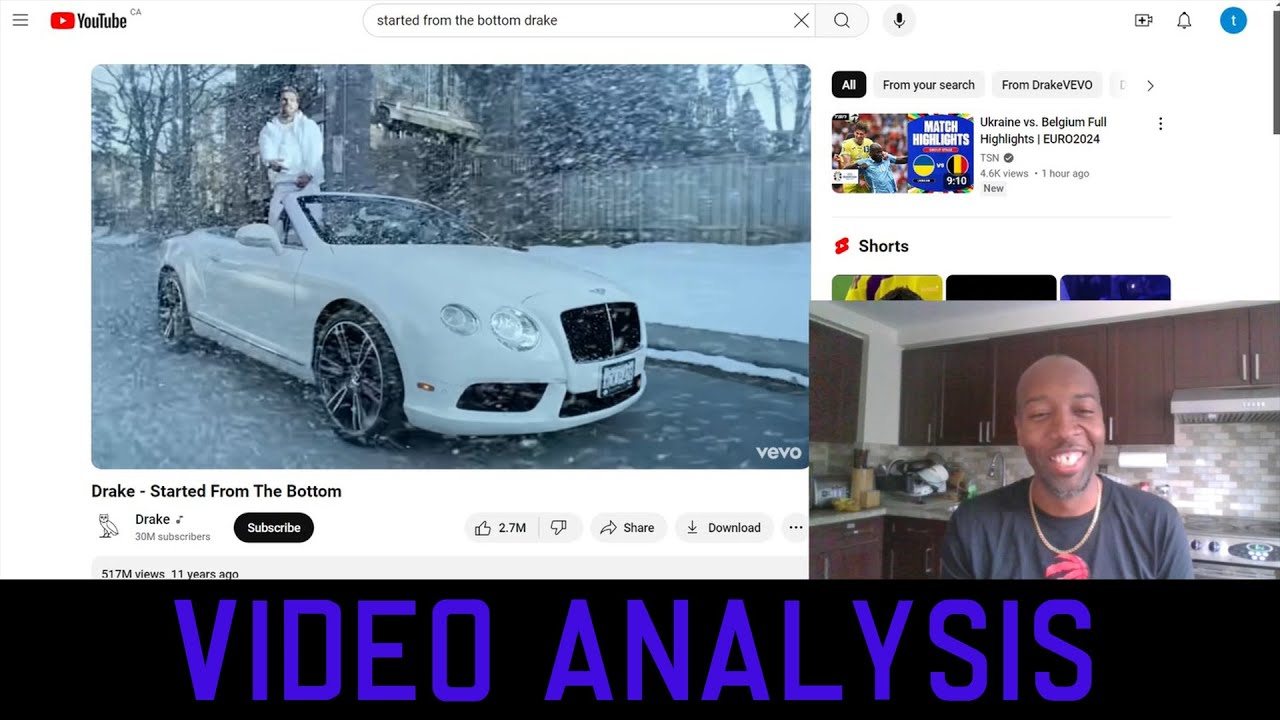 Drake - Started From The Bottom [VIDEO ANALYSIS] - YouTube