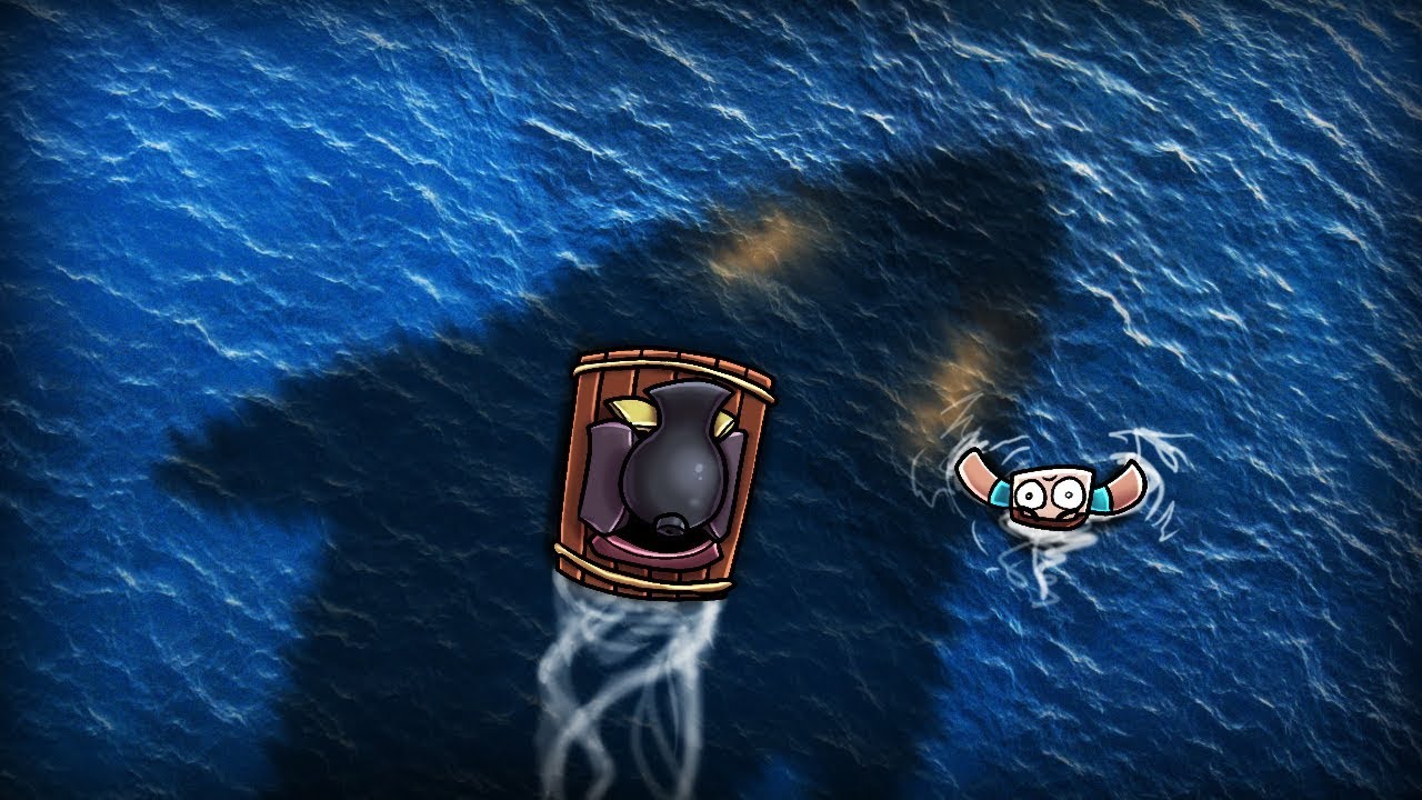 Minecraft | UNDERWATER CREATURE ATTACKS MY BOAT FORT! (Boat vs Monster ...