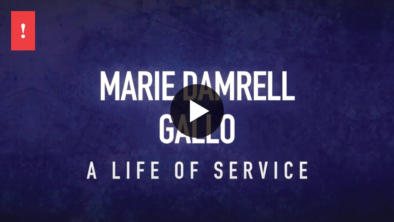 Marie Gallo - A Life Time of Service - YouTube
