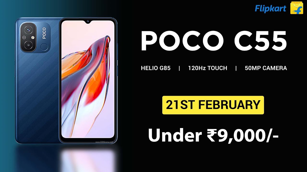 🔥 POCO C55 Launching in FEBRUARY | ⚡ POCO C55 Specs, Price, Features ...