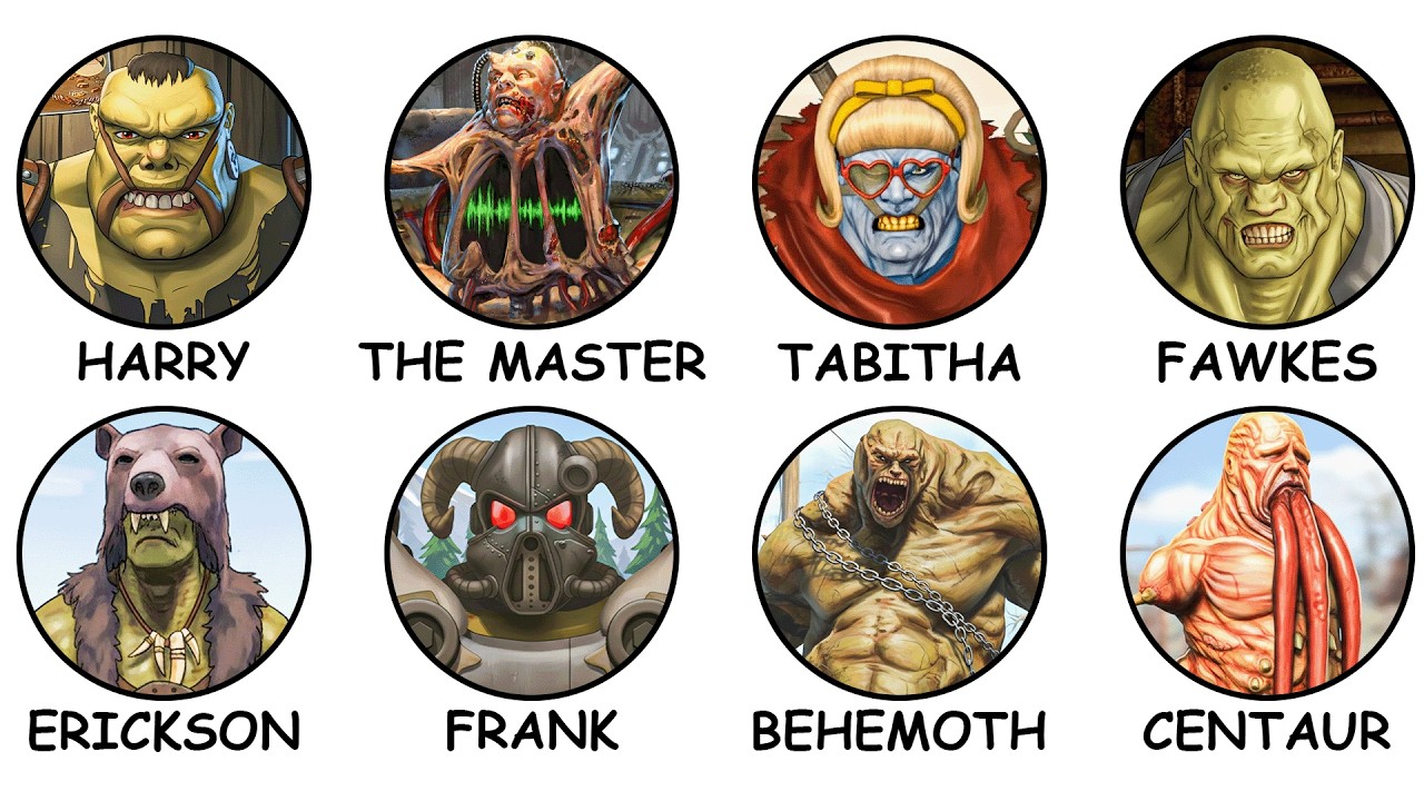 Every Fallout Mutant Explained in 17 Minutes - YouTube