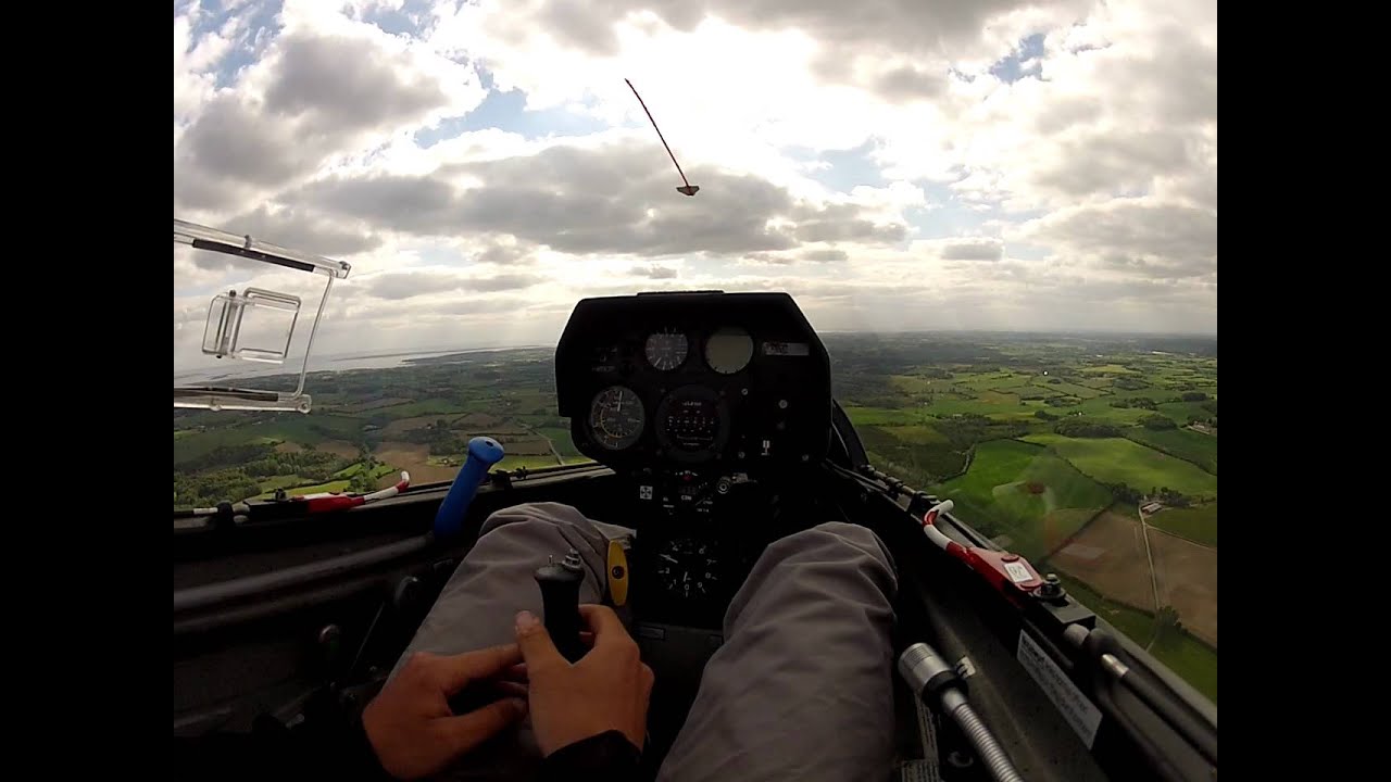 LS-4b start-landing i Vøjstrup - YouTube