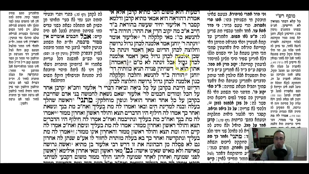 Yevamos Daf 92a Daf Yomi Gemara (Talmud) Mesechet Yevamot - YouTube