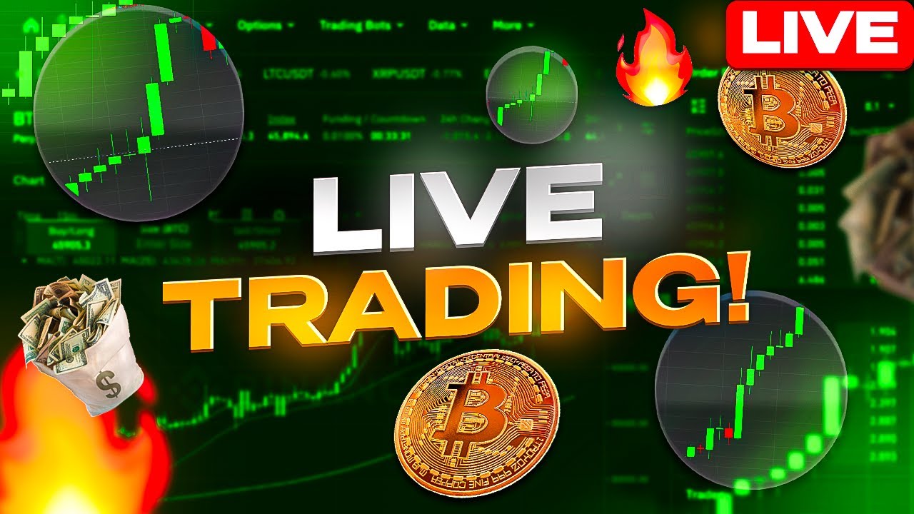 BITCOIN LIVE TRADING & ANALYSIS! SCALPING, CHARTING AND MORE! - YouTube