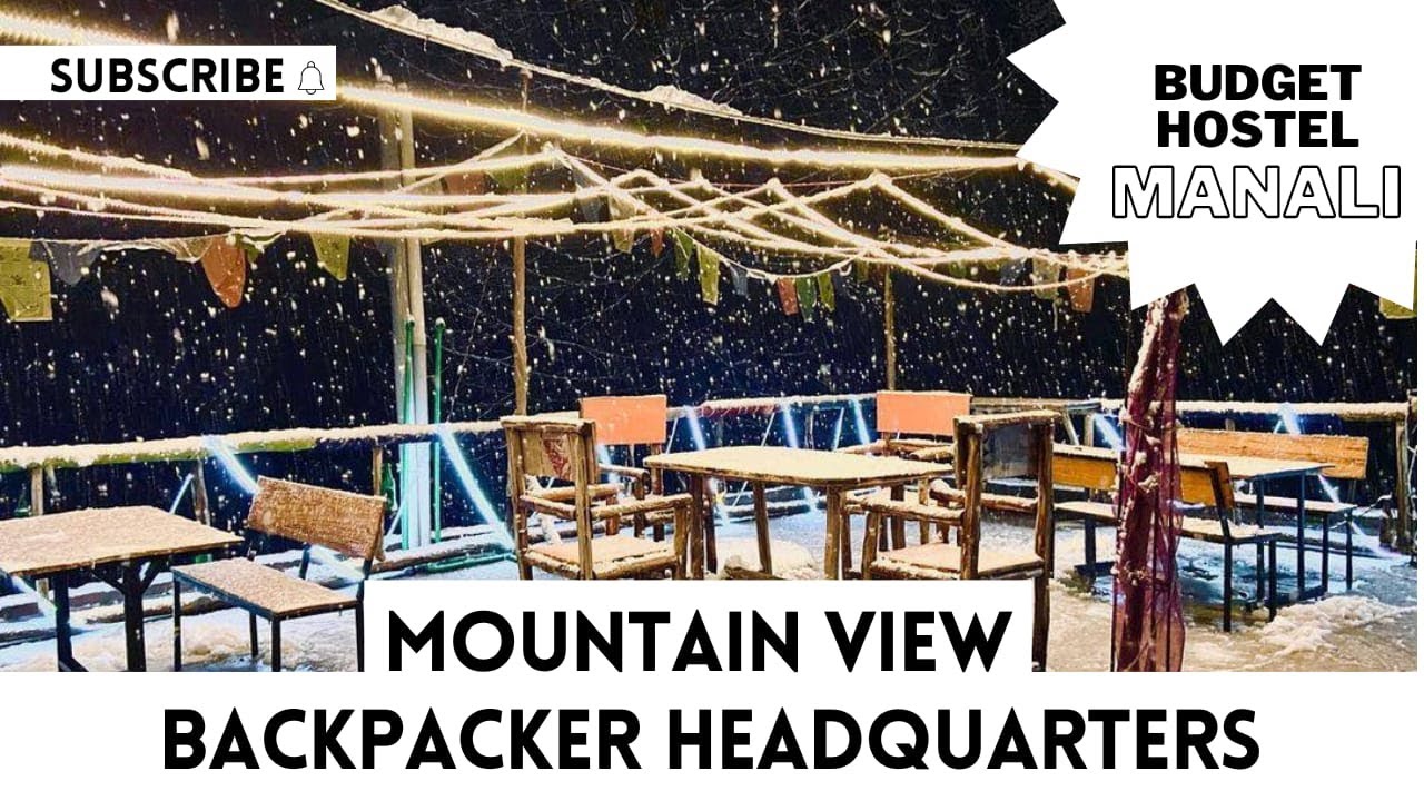 Budget Stay in Manali | Mountain View Hostel in Manali | Hostel on the ...